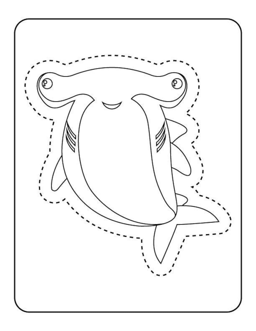 Scissor Skills: Ocean Animals - Etsy