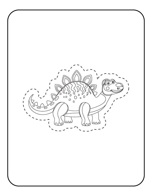 Scissor Skills: Dinosaurs 1 - Etsy