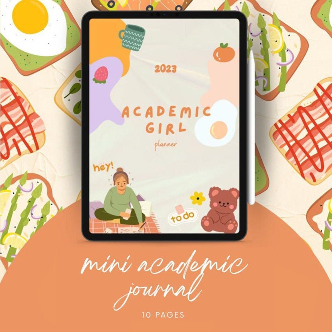 2023 Mini Academic Planner | Daily Planner | Monthly Planner - Etsy