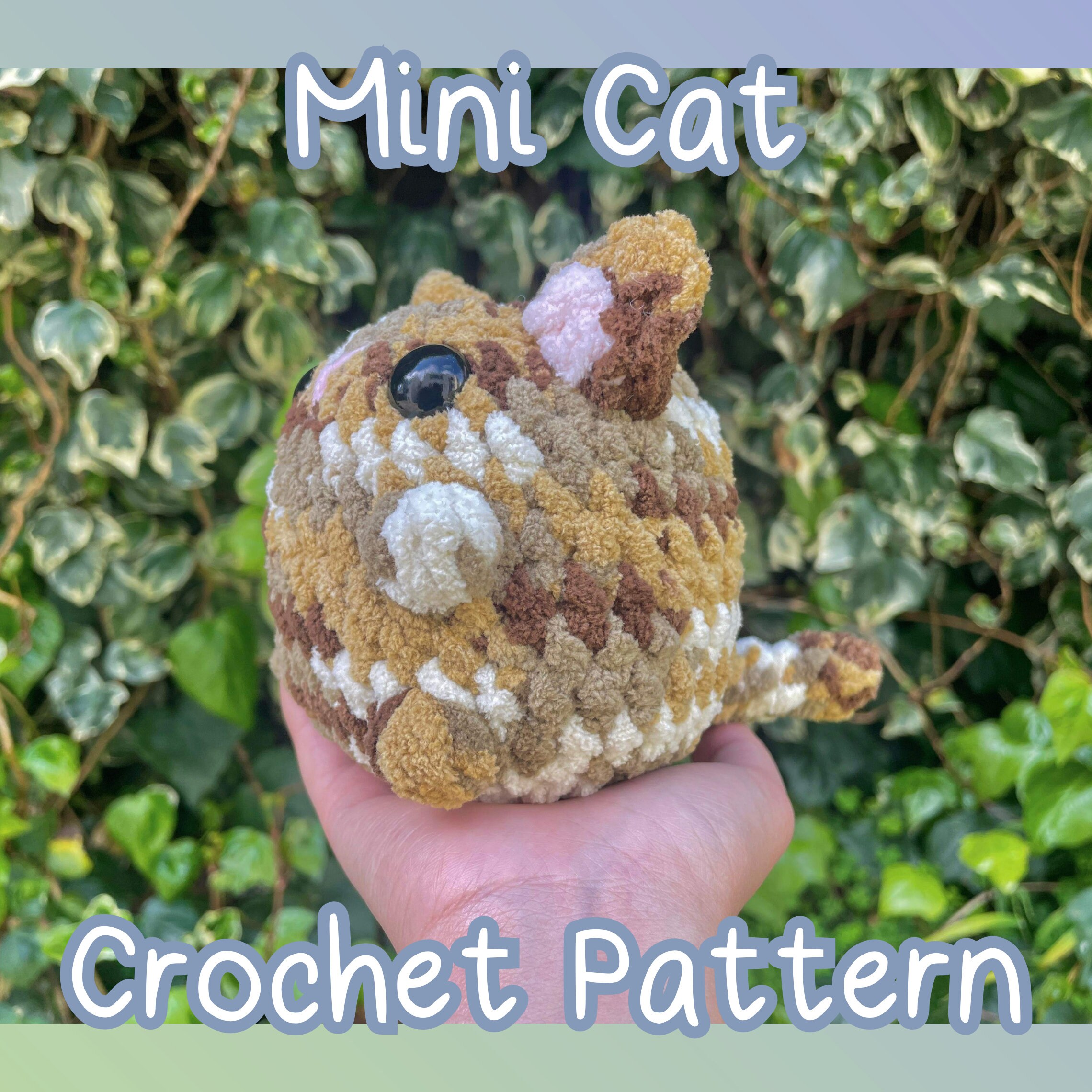 Amigurumi Mini Cat Pattern Crochet Pattern PDF ONLY - Etsy