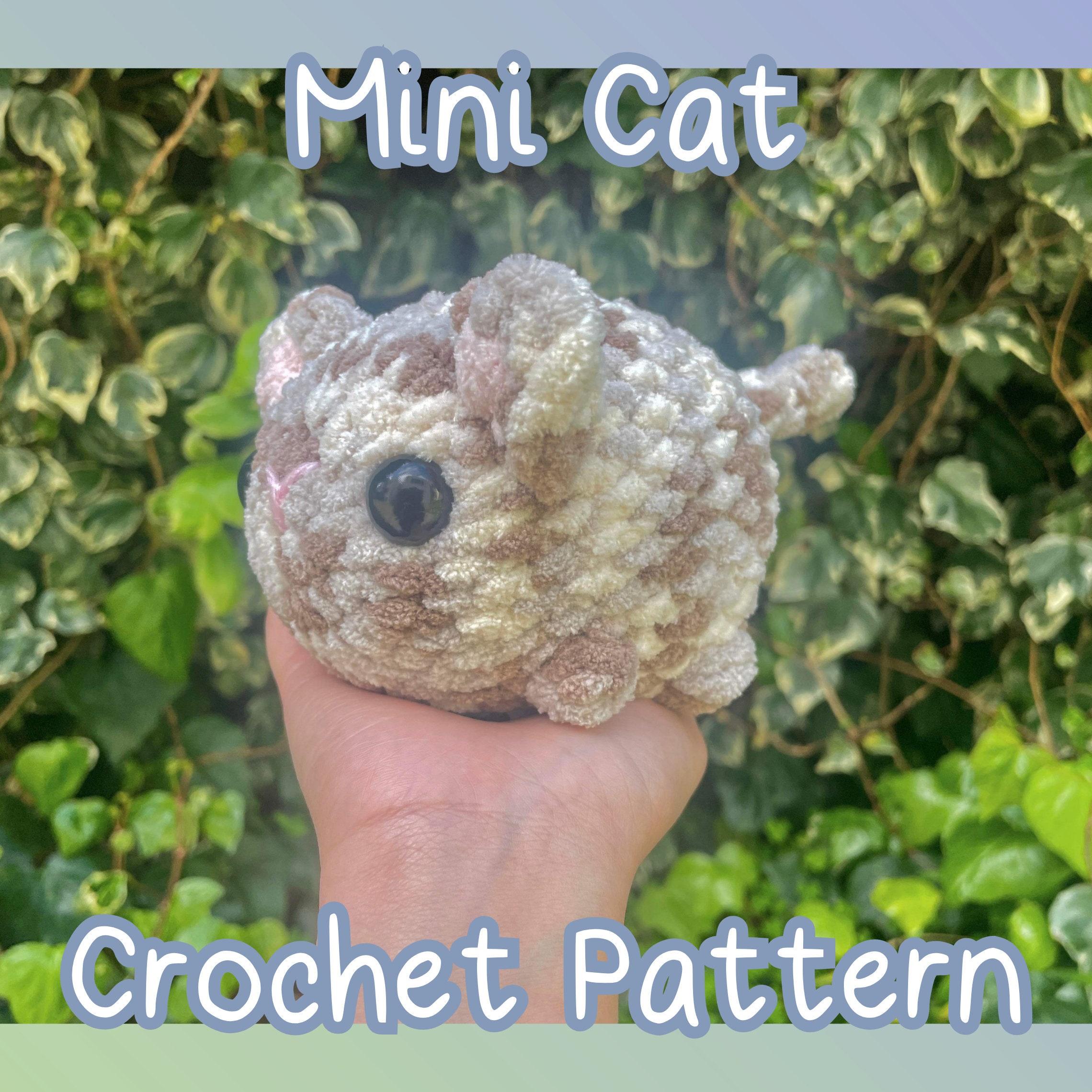 Amigurumi Mini Cat Pattern Crochet Pattern PDF ONLY - Etsy