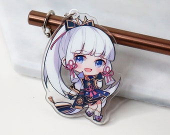 Scaramouche Keychain Genshin Impact Acrylic Charm - Etsy
