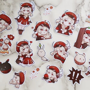 Klee Sticker Pack - Genshin Impact - Etsy