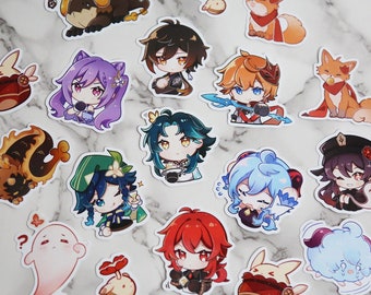Genshin Sticker | Etsy