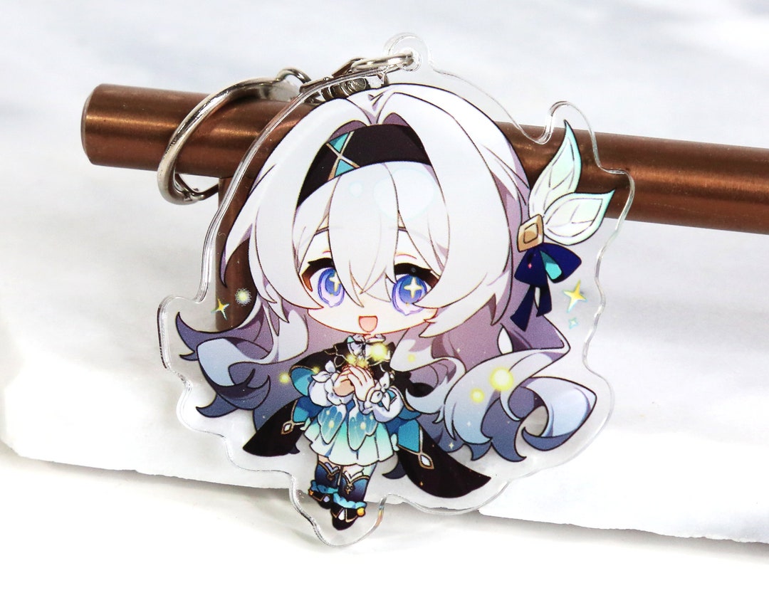 Firefly Keychain - Honkai Star Rail Acrylic Charm - Etsy