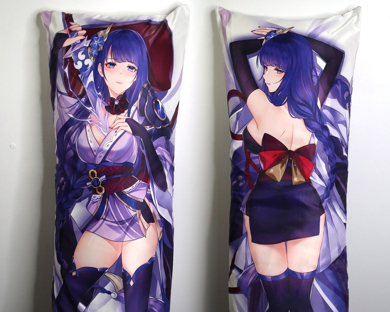 Raiden Shogun Ei Body Pillow Genshin Impact Dakimakura - Etsy UK