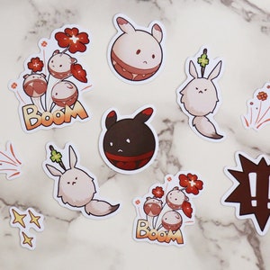 Klee Sticker Pack - Genshin Impact - Etsy