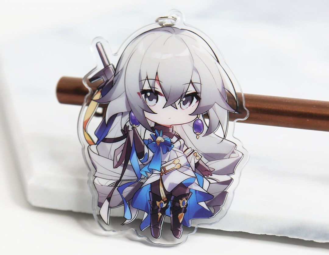 Bronya Keychain - Honkai Star Rail Acrylic Charm - Etsy