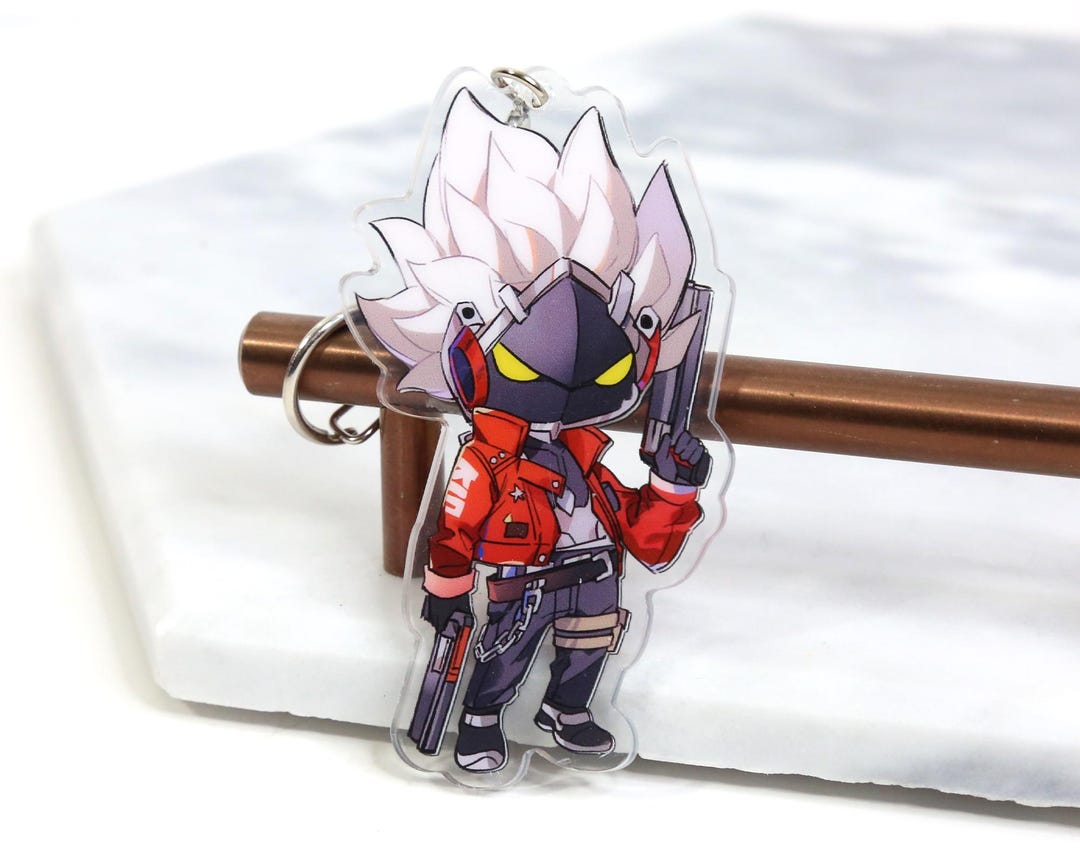 Billy Kid Keychain - Zenless Zone Zero Acrylic Charm - Etsy