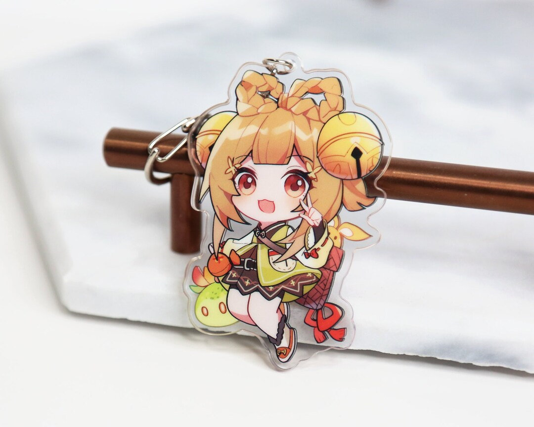Yaoyao Keychain - Genshin Impact Acrylic Charm - Etsy
