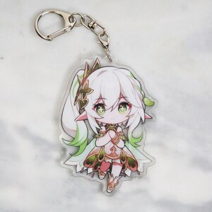 Nahida Kusanali Keychain - Genshin Impact Acrylic Charm - Etsy