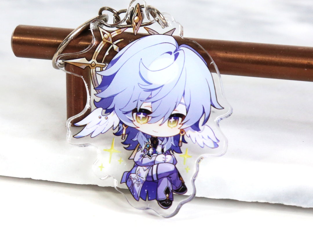 Sunday Keychain - Honkai Star Rail Acrylic Charm - Etsy