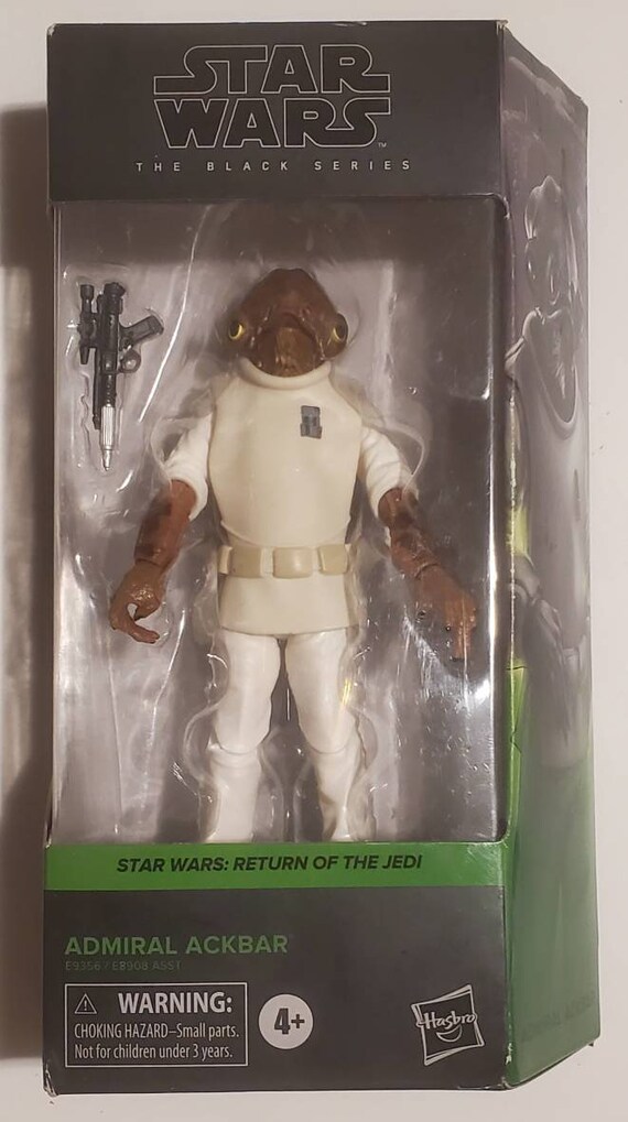 Star Wars Black Series 6 Admiral Ackbar ROTJ Action - Etsy