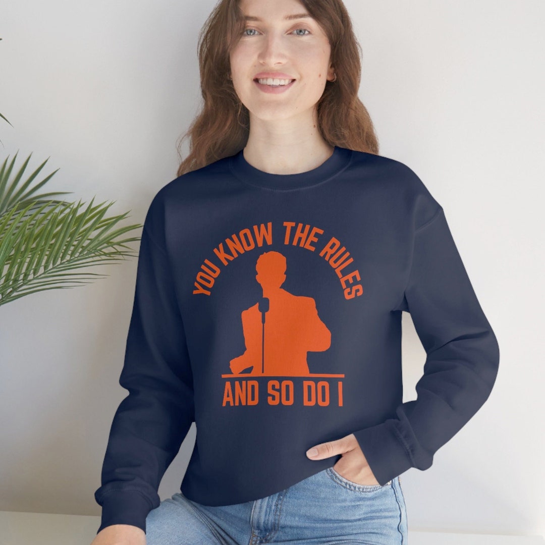 You Know the Rules, and so Do I Sweatshirt, Rick Astley Sweatshirt ...