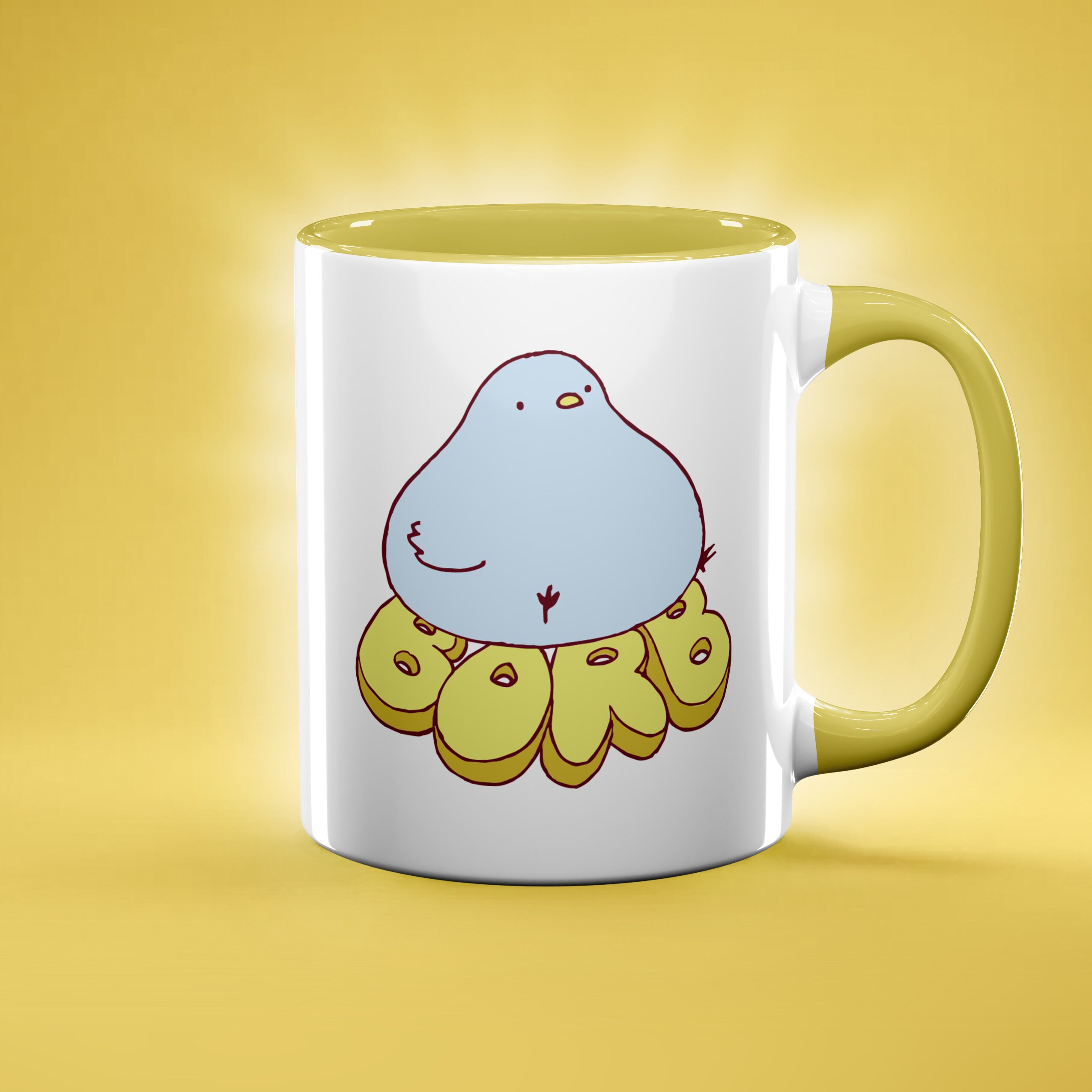 Funny Mug BORB Mug Funny Bird Mug Bird Orb Mug Meme Mug - Etsy