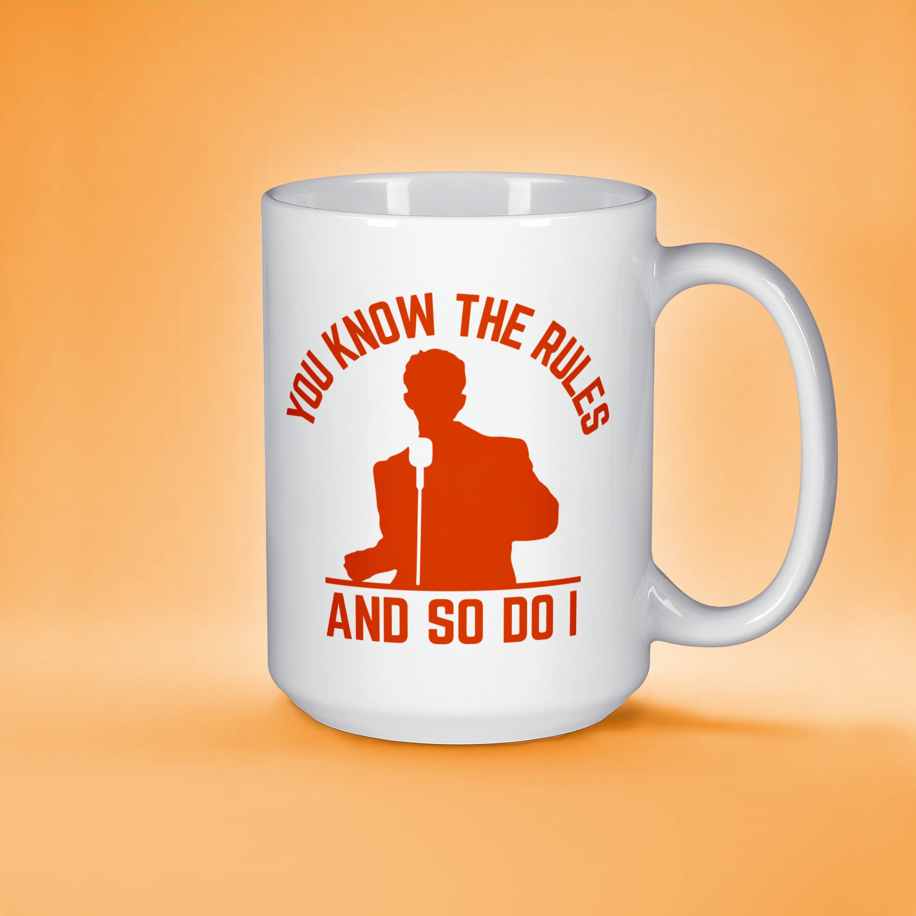 You Know the Rules and so Do I Mug, Rick Astley Mug, Never Gonna Give ...