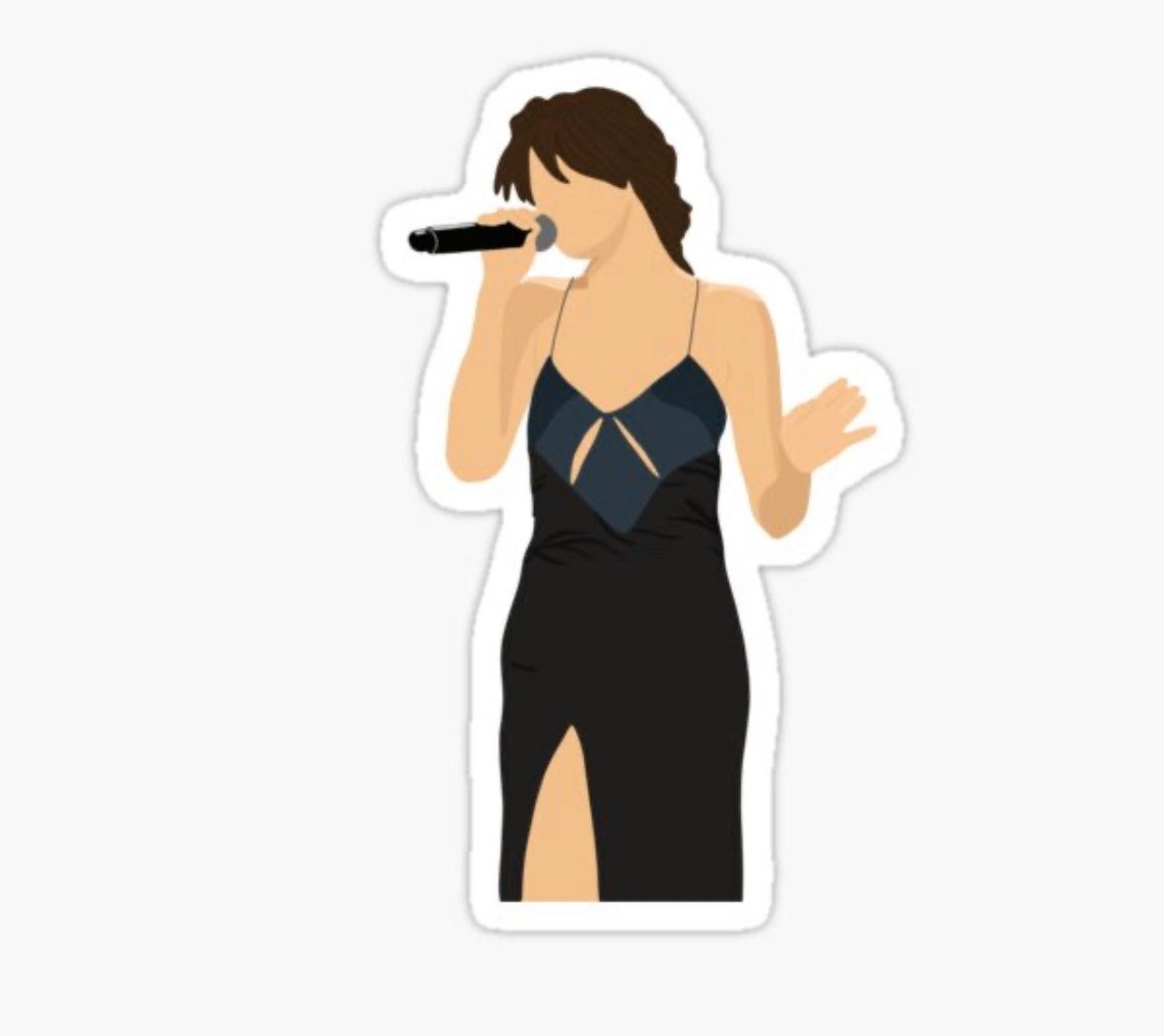 6 selena Gomez stickers for 5.00 | Etsy