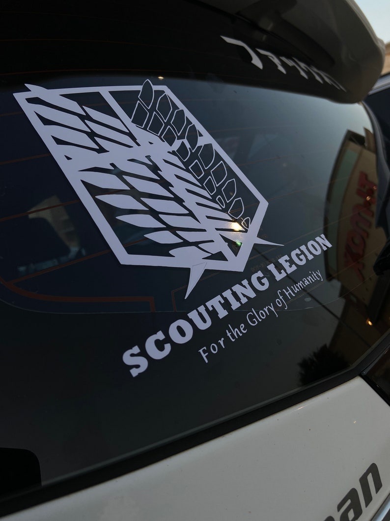 Anime Scout Regiment Titan Vinyl Decal Sticker for Laptops - Etsy