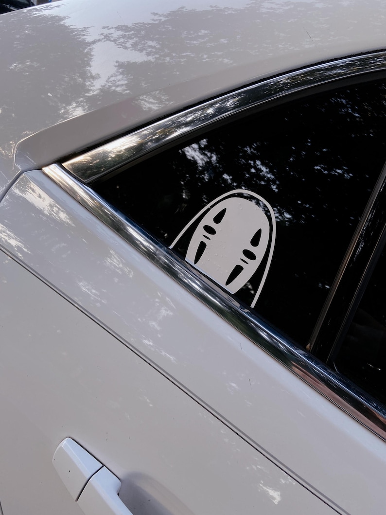 No Face Anime Peeker Vinyl Decal Sticker for Laptops, Notebooks, Cars ...