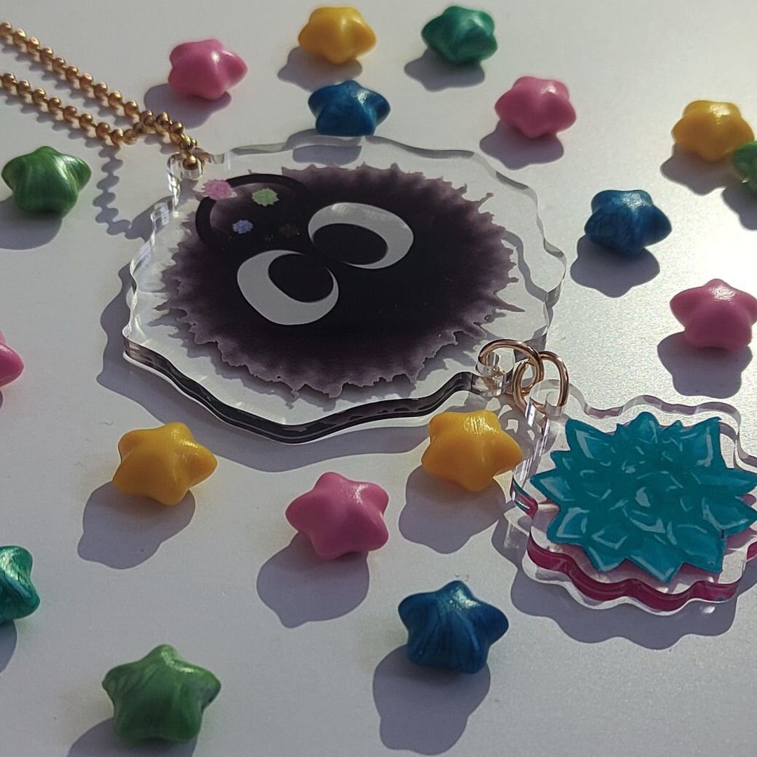 Spirited Away Soot Sprite Konpeito Sweet Double Sided Hanging - Etsy India