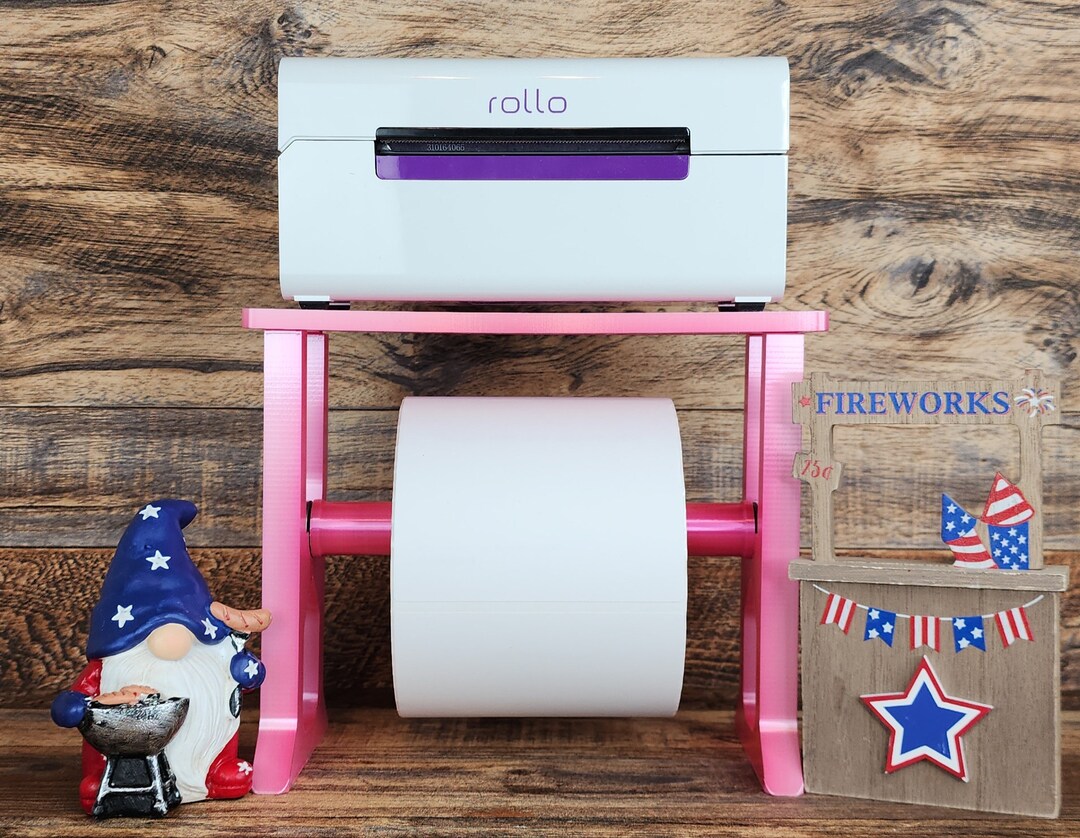 Pink Ombre Thermal Label Printer Stand for Rollo and MUNBYN - Etsy