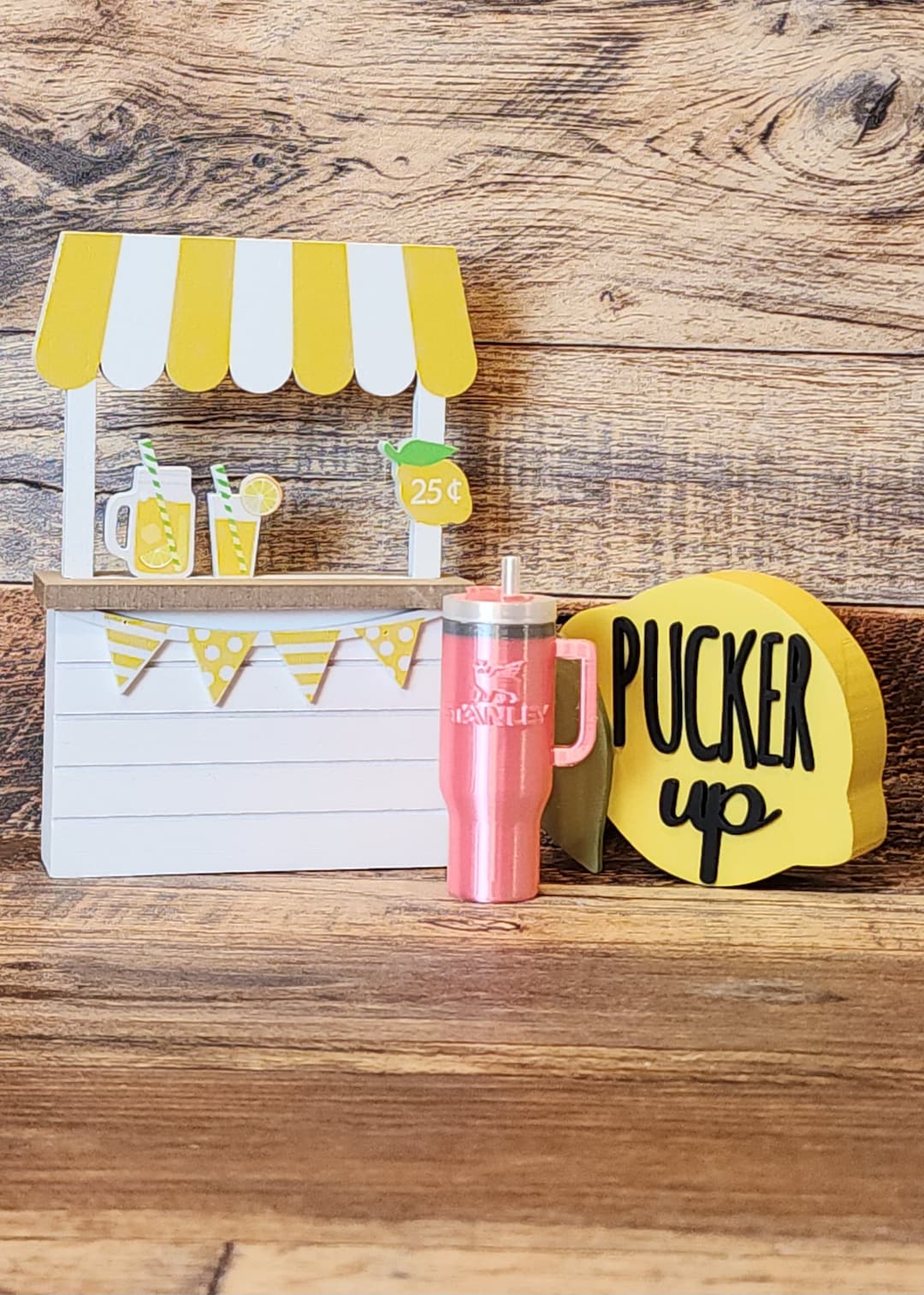 Mini Stanley Inspired Tumbler Keychain, With Storage. - Etsy