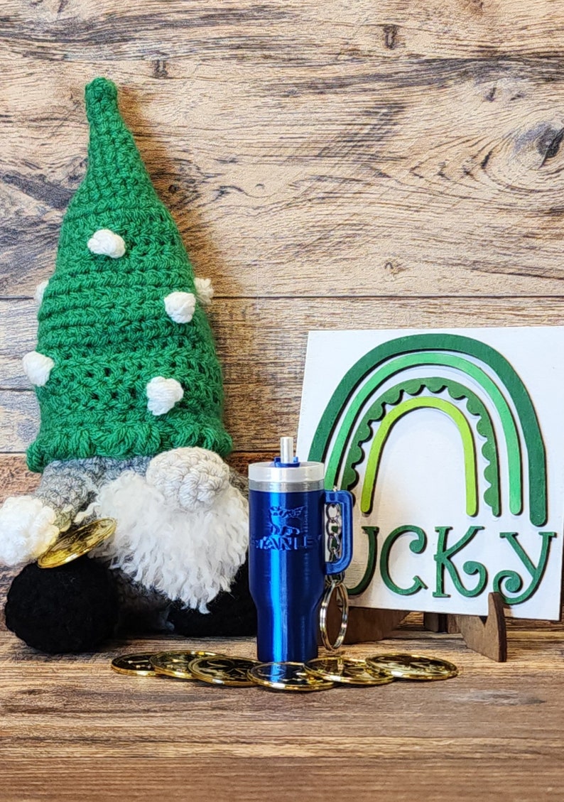 Chapstick Holder Stanley Inspired Tumbler Keychain, With Storage. - Etsy