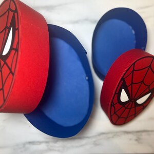 Spiderman Gift Box/party Favor - Etsy