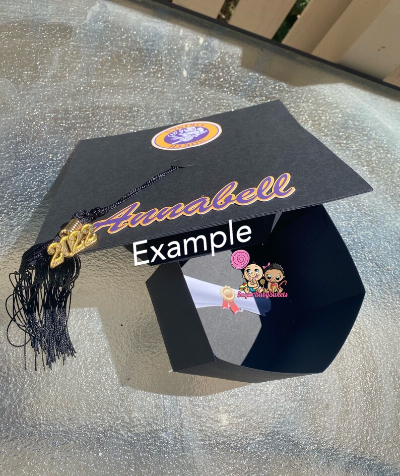 Graduation Hat Gift Box - Etsy