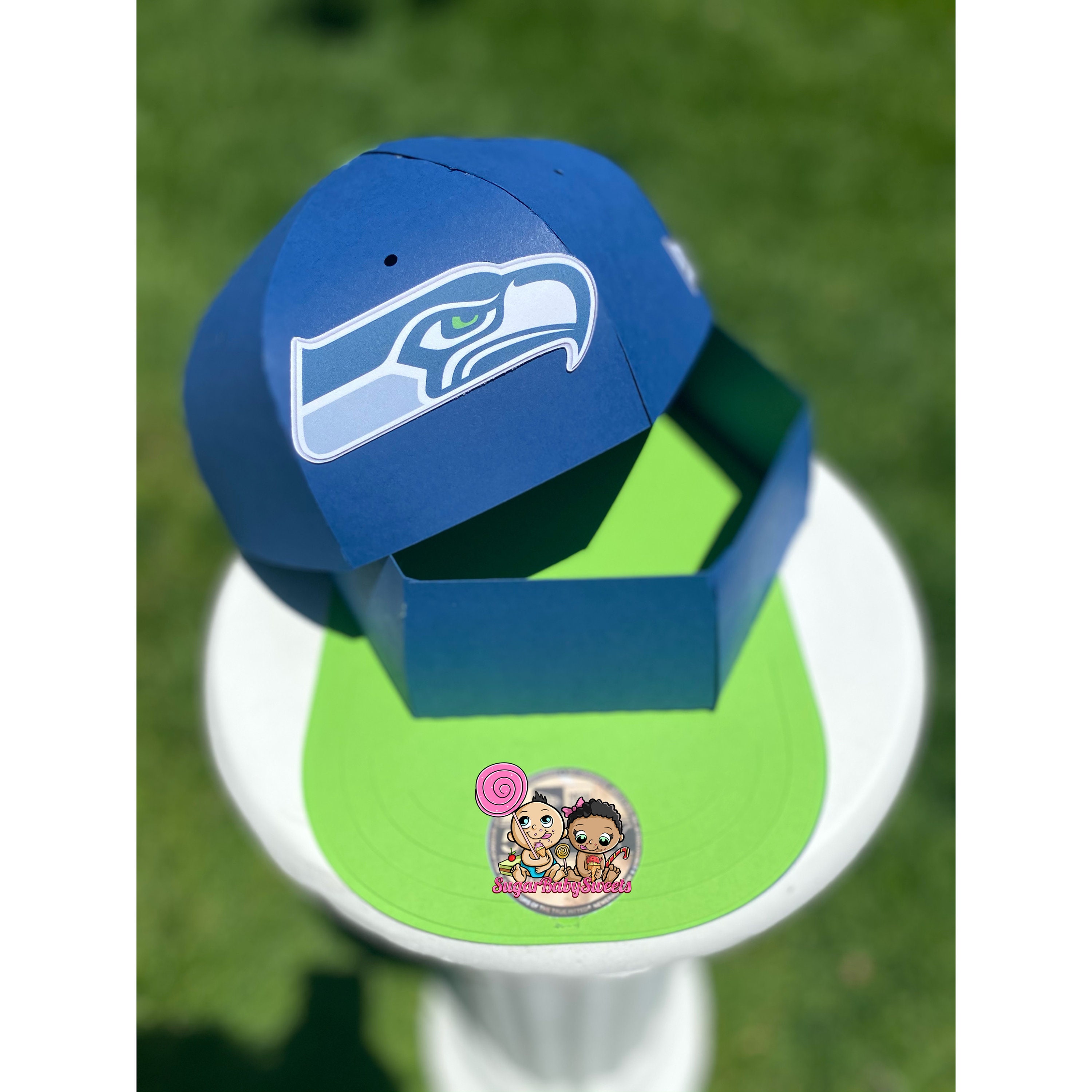 Seahawks Hat Box | Etsy