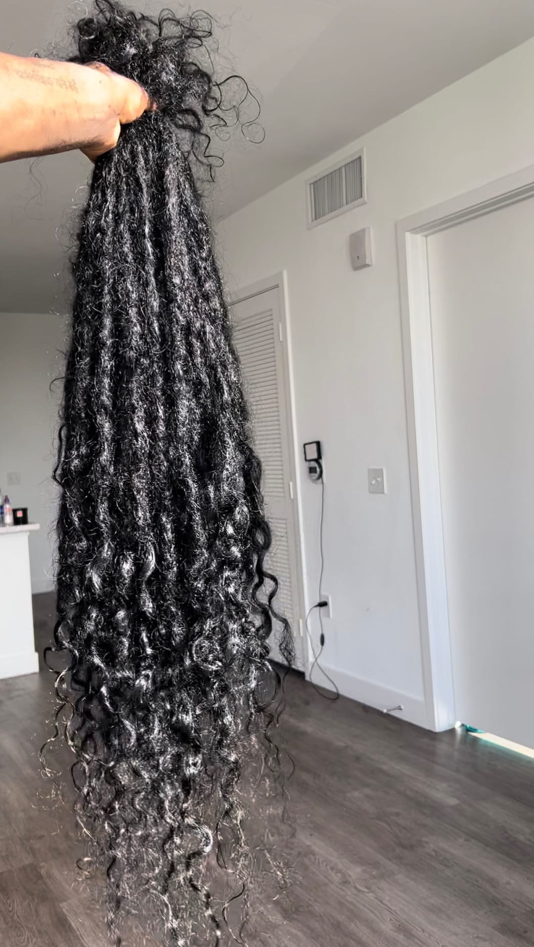 Wavy Curly Boho Lisa Bonet Human Hair Loc Extensions - Etsy