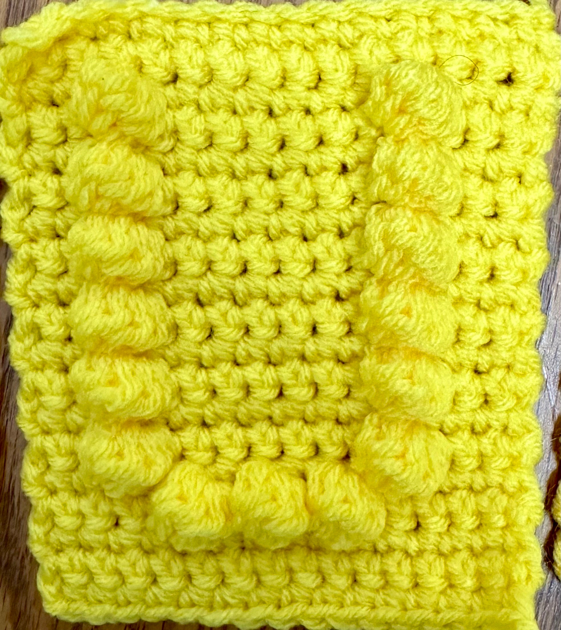 Letter u Crochet Bobble Pattern - Etsy