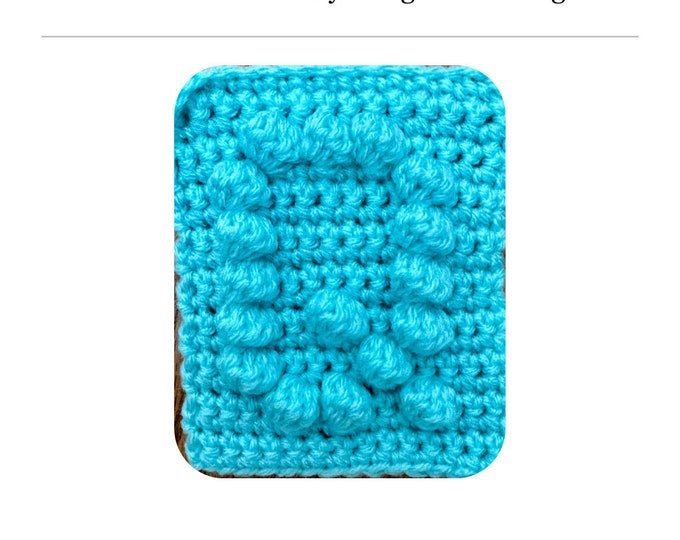 Full Alphabet Bobble Crochet Patterns - Etsy Canada