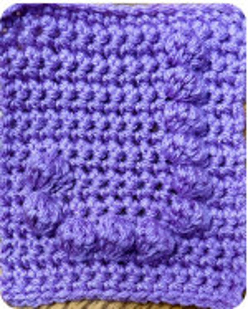 Letter "j" Crochet Bobble Pattern - Etsy