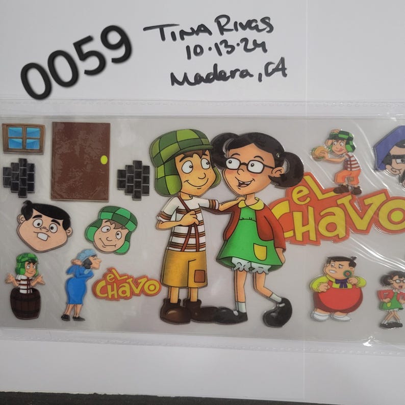 Uv Dtf Sticker Cup Wrap El Chavo Amigos - Etsy
