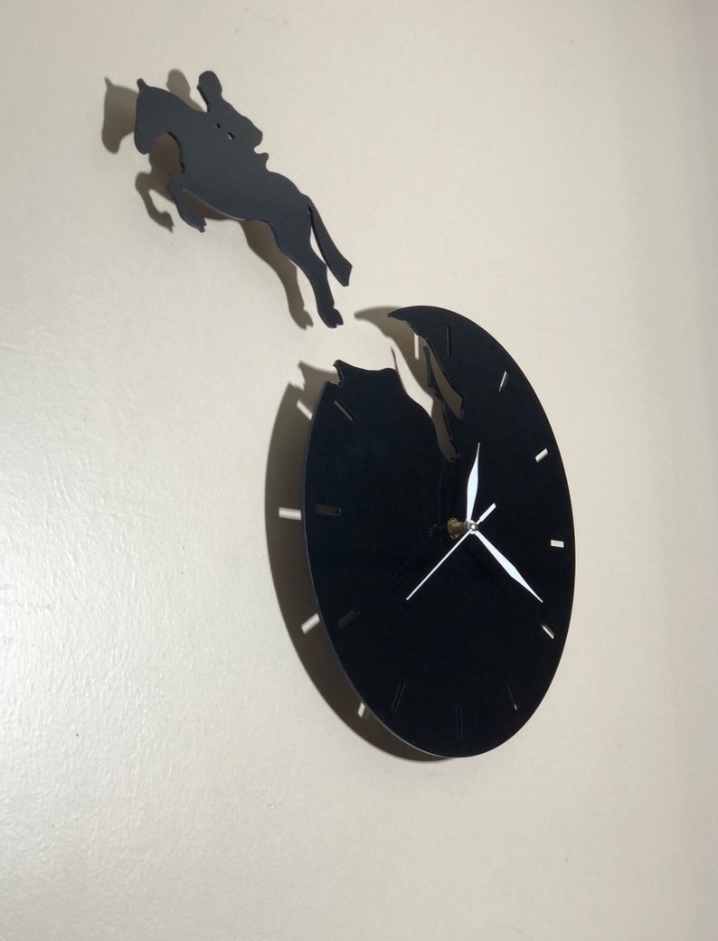 Hunter Jumper Clock DXF and SXG Cut File Only - Etsy
