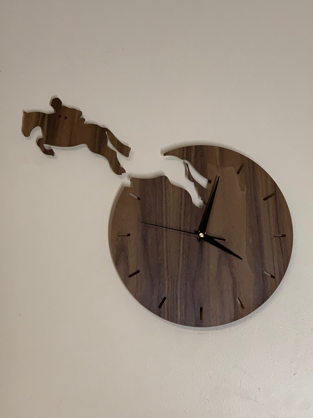 Hunter Jumper Clock DXF and SXG Cut File Only - Etsy