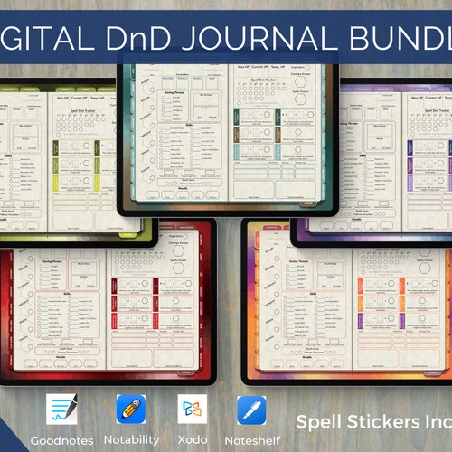 Dnd Reference Sheets for D&D 5e Dungeons and Dragons Digital - Etsy Canada