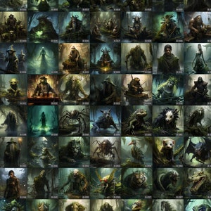 Dnd Inspiration Toolkit Swamp, Prewritten Npcs, Over 200 Illustrations ...