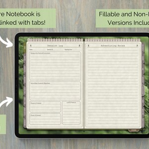 Digital Dnd Character Journal Dnd Character Sheet With Spell - Etsy