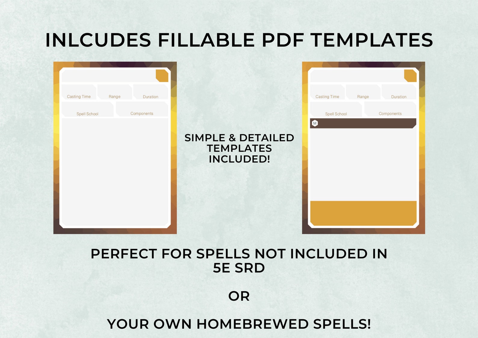 Dnd Paladin Spell Cards Custom 5th Edition Character Spell - Etsy