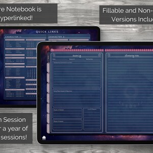 Digital Dnd Character Journal Bundle, Dnd Character Sheet Color Series ...