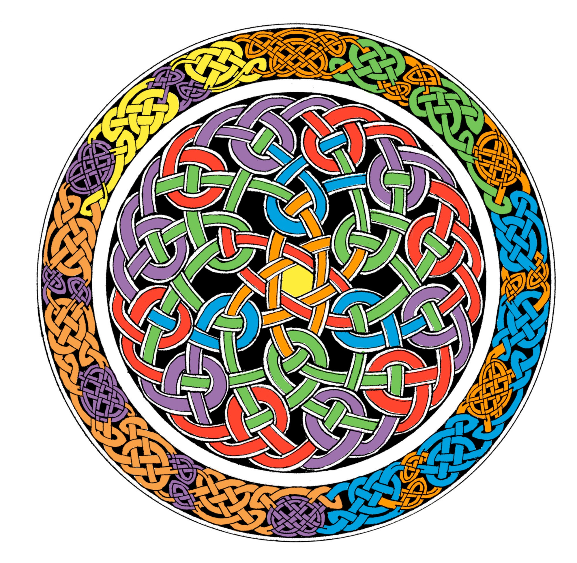 Celtic Mandala - Hilton of Cadbol Concept - Etsy