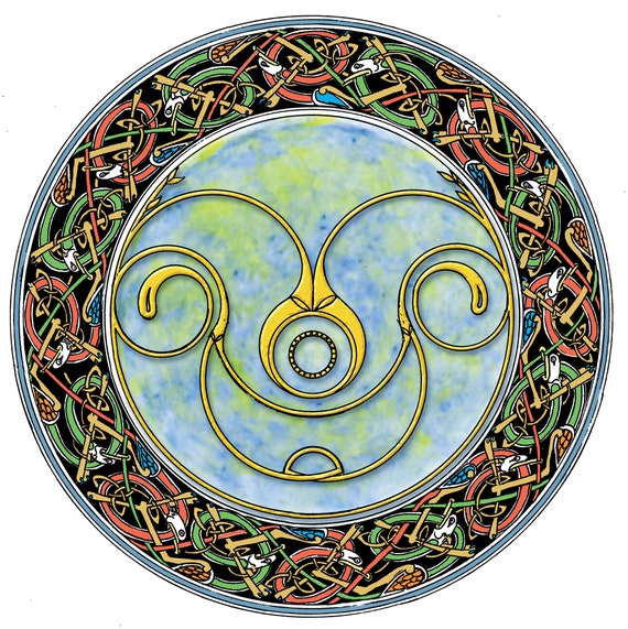 Celtic Mandala Petrie Crown Concept | Etsy