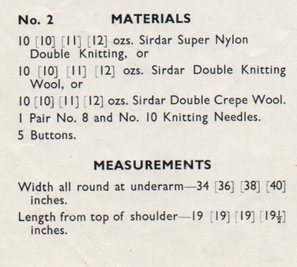 Summer Rib Cardigan Knitting Pattern | Vintage | PDF | Instant Download ...