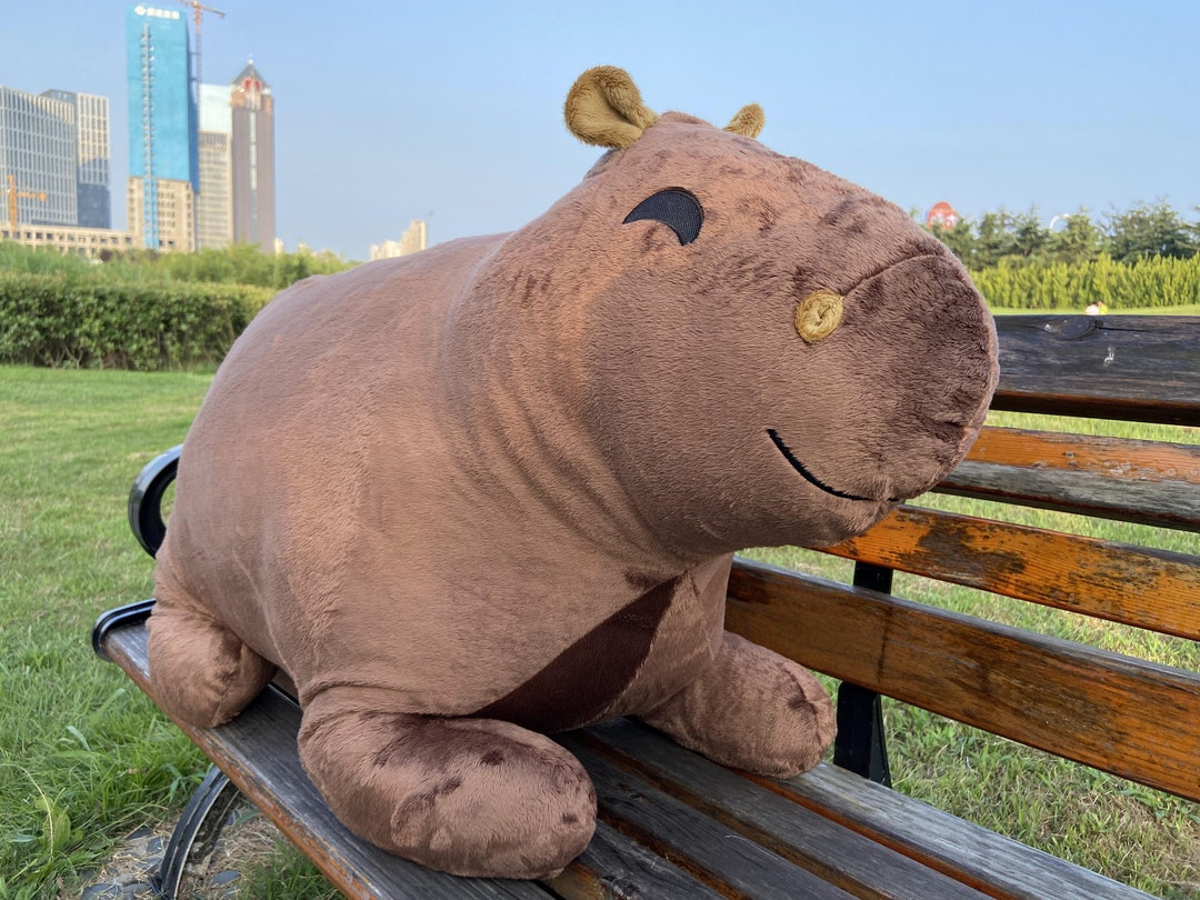 Kawaii Giant Capybara Plush,capybara Stuffed Animals Plushies Christmas ...