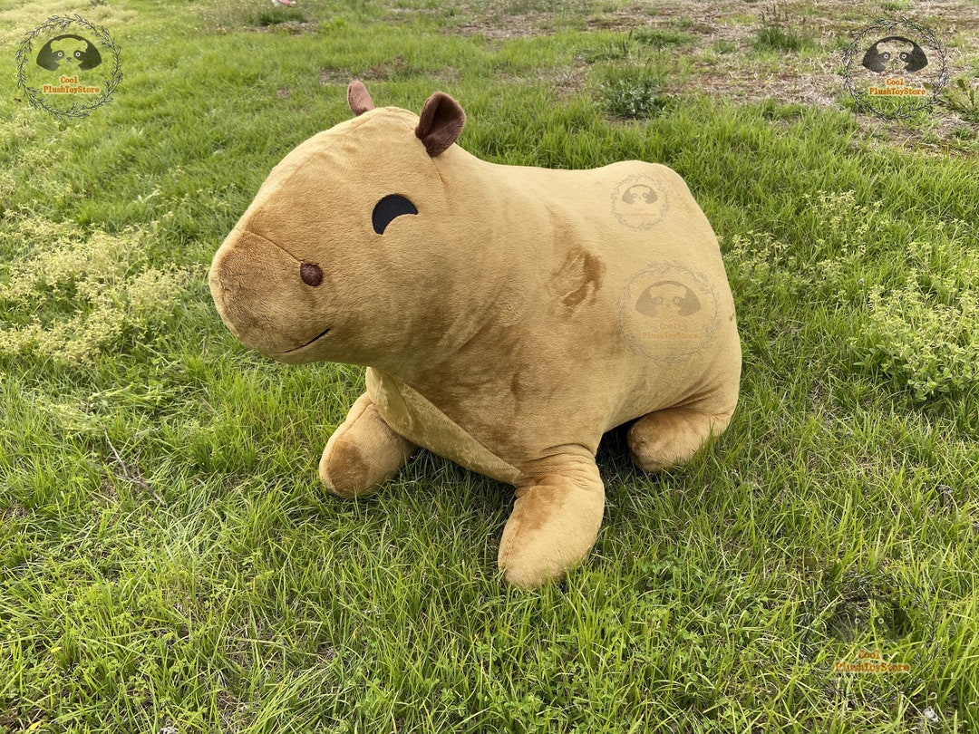 Kawaii Giant Capybara Plush,capybara Stuffed Animals and Plushies ...