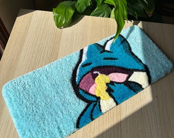 Anime Keyboard Tufted Rug / Handmade Fluffy Keyboard Rug - Etsy