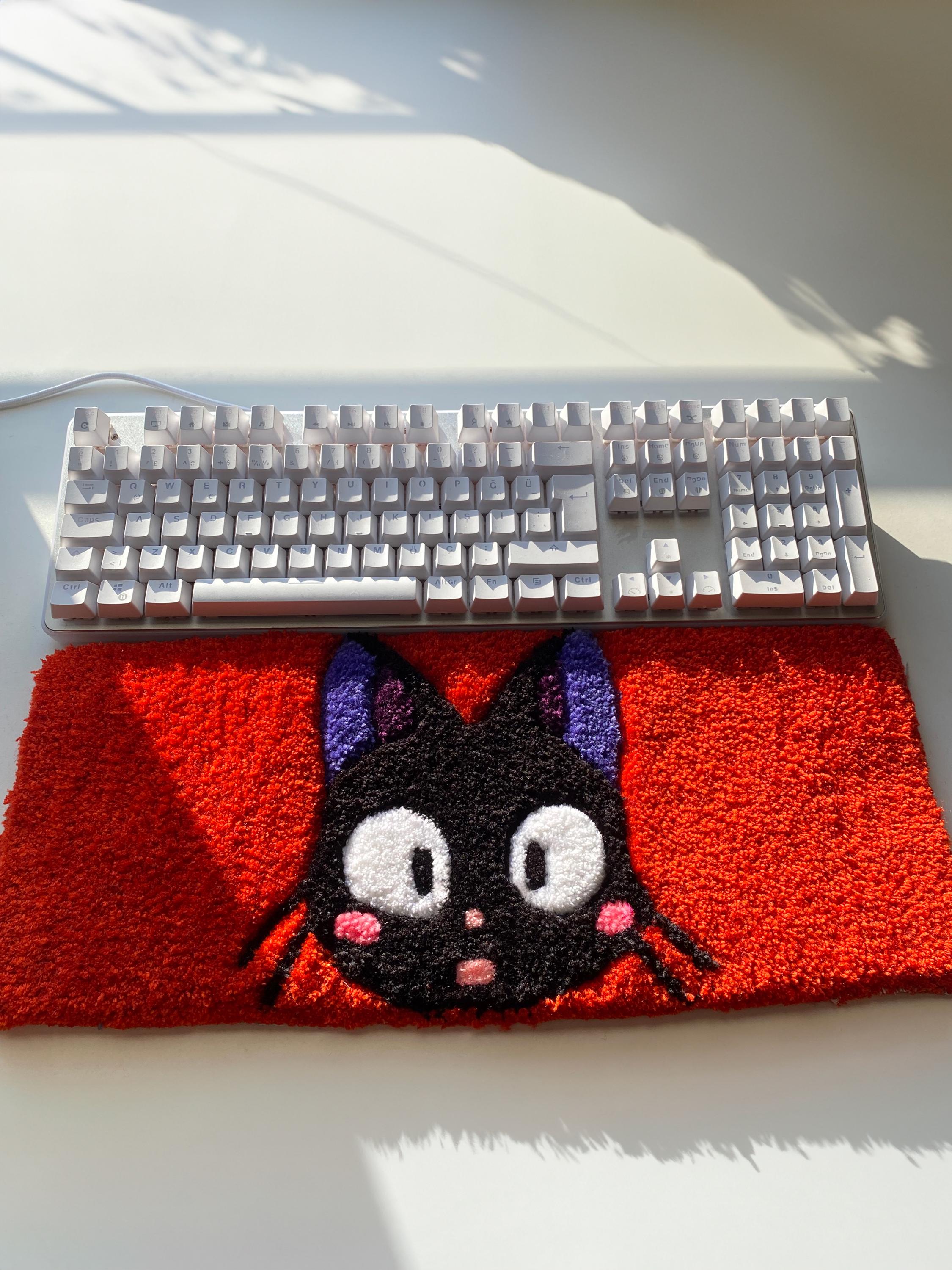 Tufted Anime Keyboard Rug Handmade - Etsy
