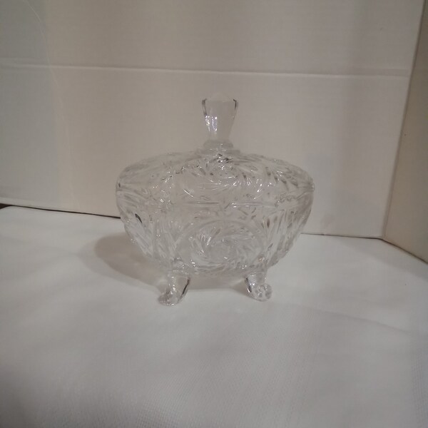 Crystal Candy Dish - Etsy